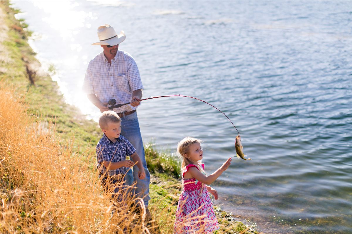 Fishing with Karl on the Ranch - Ancient Peaks